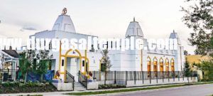 Famous and unique Hindu temple in Orlando, Florida, USA